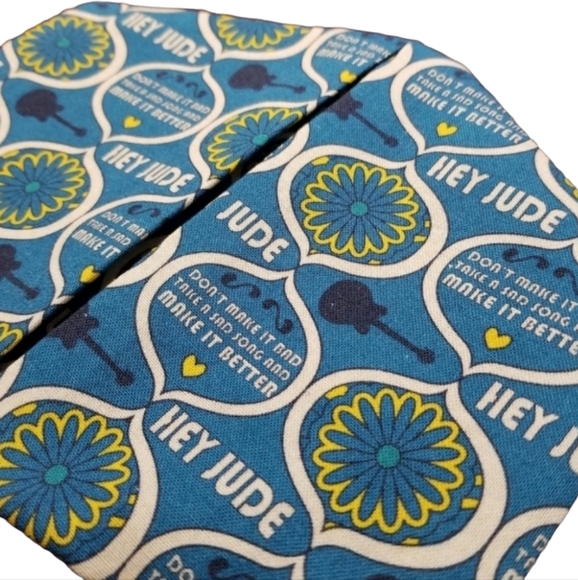 Hand Crafted | Accessories | Handmade Beatles Hey Jude Cotton Facemask ...